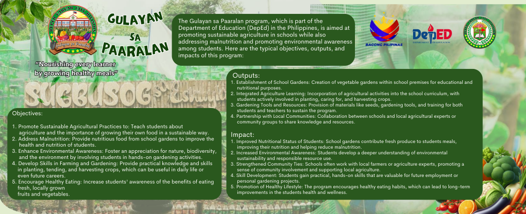 Gulayan tarp | DepEd Carcar City Division